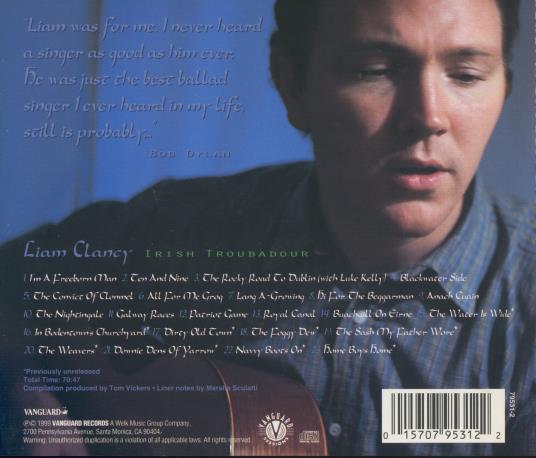Liam Clancy: Irish Troubadour – NeverDieMedia