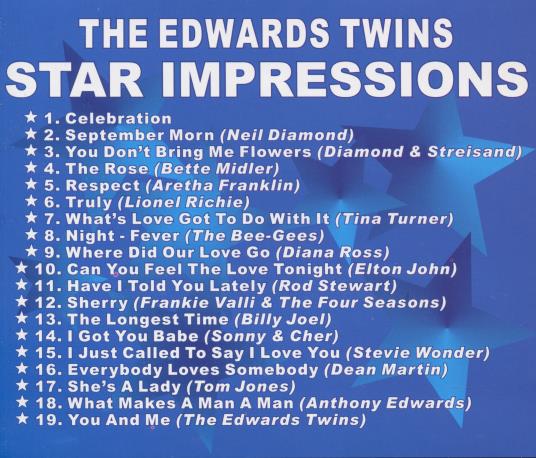 The Edwards Twins: Star Impressions – NeverDieMedia