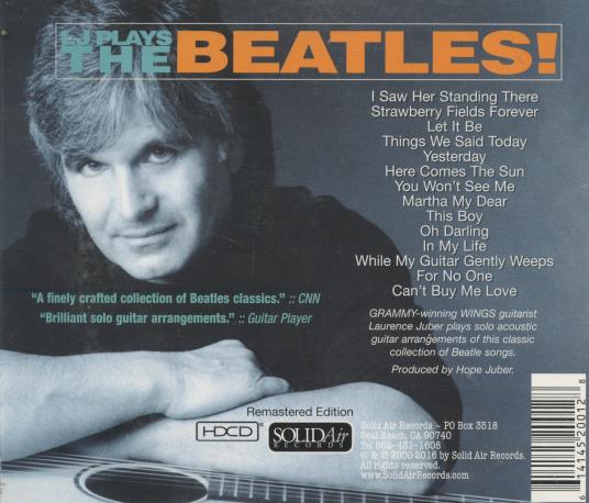 Laurence Juber: LJ Plays The Beatles! Signed – NeverDieMedia