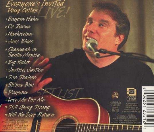 Doug Cotler: Everyone's Invited Live! Signed – NeverDieMedia