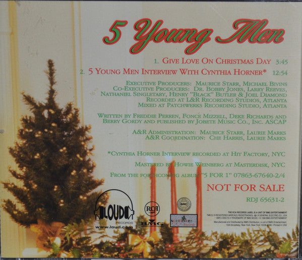 5 Young Men: Give Love On Christmas Day Promo – NeverDieMedia