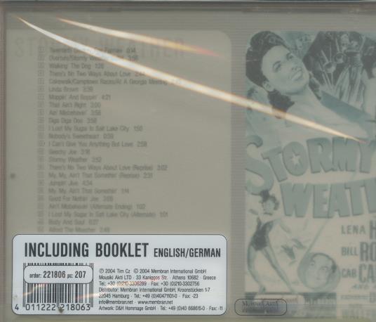 Stormy Weather: Original Soundtrack – NeverDieMedia