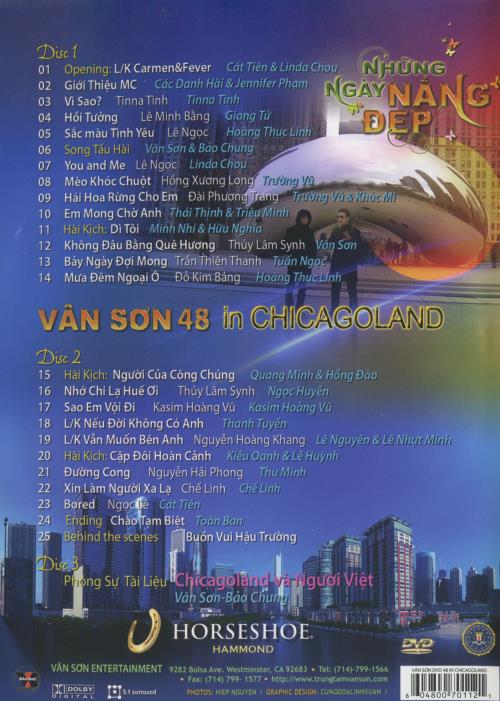 Van Son: In Chicagoland 48 3-Disc Set – NeverDieMedia