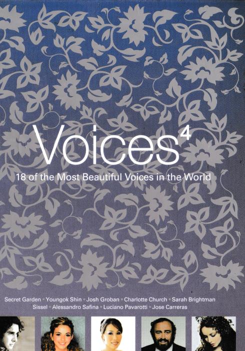 Voices 4: 18 Of The Most Beautiful Voices In The World w/ Booklet ...