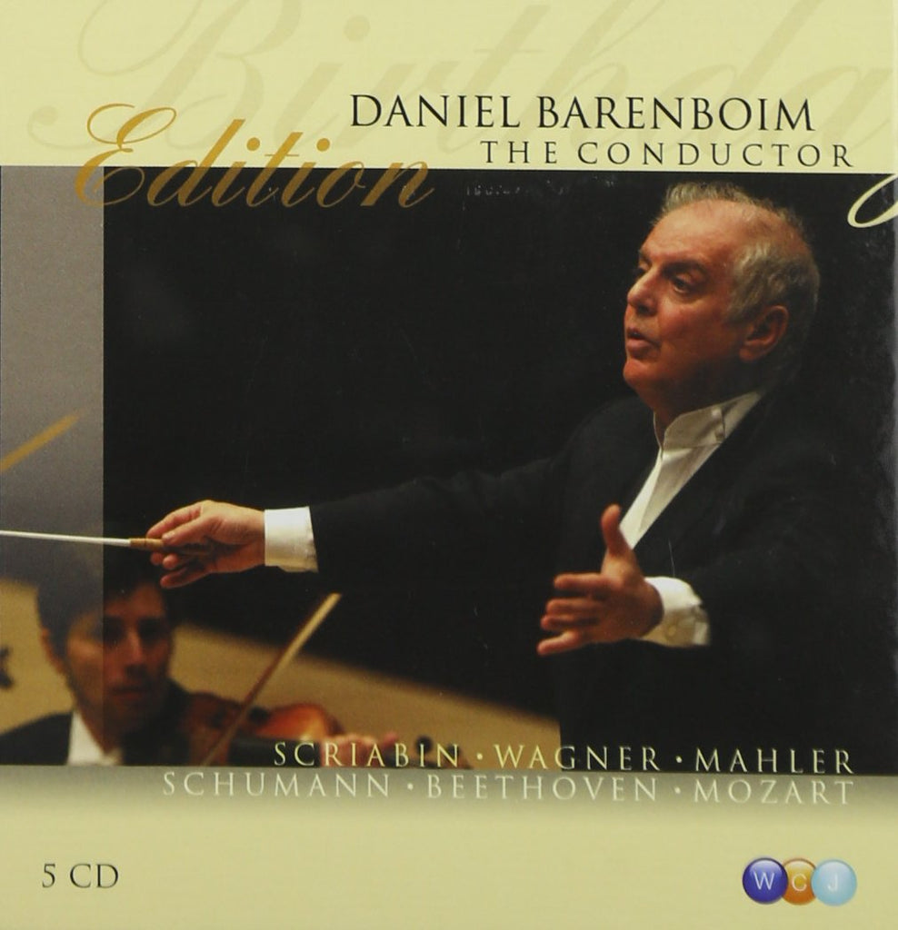 Daniel Barenboim: The Conductor Birthday Edition 5-Disc Set – NeverDieMedia