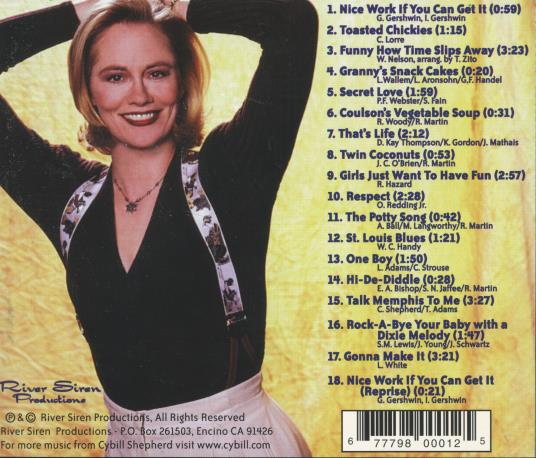 Cybill Shepherd: Songs From The Cybill Show – NeverDieMedia