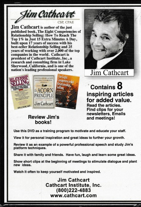 Jim Cathcart: All Leadership Begins With Self-Leadership – NeverDieMedia