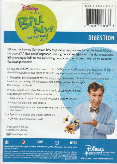 Bill Nye The Science Guy: Digestion – NeverDieMedia