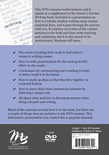 Jensen's Format Writing DVD Supplement – NeverDieMedia