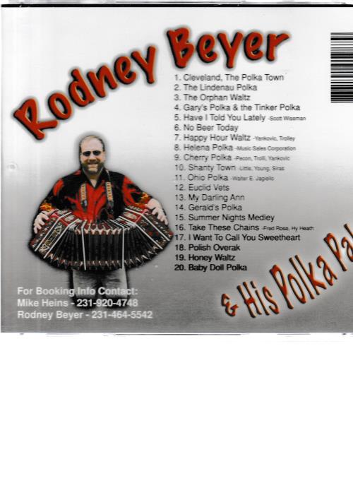 Rodney Beyer And His Polka Pals: Going To Polka Town – NeverDieMedia