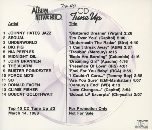 The Album Network: Top 40 CD: Tune Up 2 Promo – NeverDieMedia
