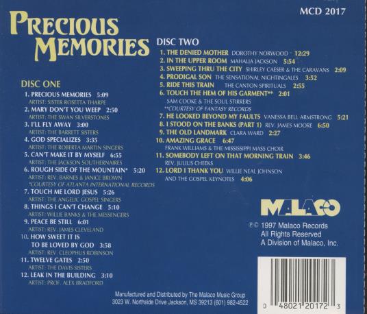 Precious Memories 2-Disc Set – NeverDieMedia