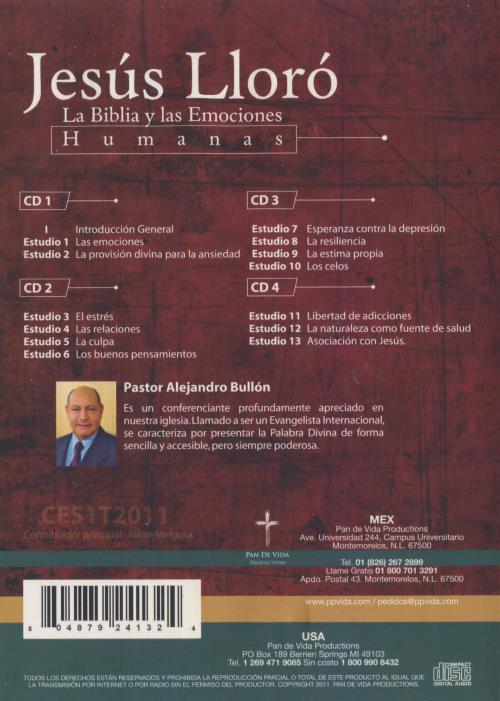 Jesus Lloro: La Biblia Y Las Emociones: Humanas 5-Disc Set – NeverDieMedia