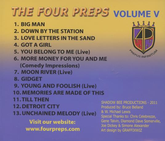 The Four Preps Volume 5 – NeverDieMedia