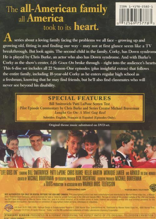 Life Goes On: The Complete First Season 6-Disc Set – NeverDieMedia