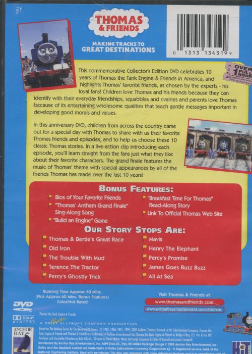 Thomas & Friends: 10 Years Of Thomas & Friends: Best Friends Collector ...