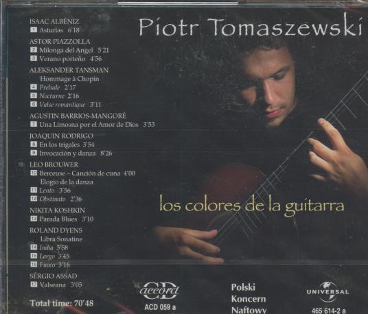 Piotr Tomaszewski: Los Colores De La Guitarra – NeverDieMedia