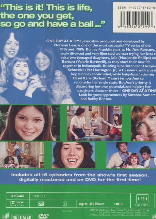 One Day At A Time: The Complete First Season 2-Disc Set – NeverDieMedia