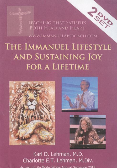 The Immanual Lifestyle And Sustaining Joy For A Lifetime 2-Disc Set ...