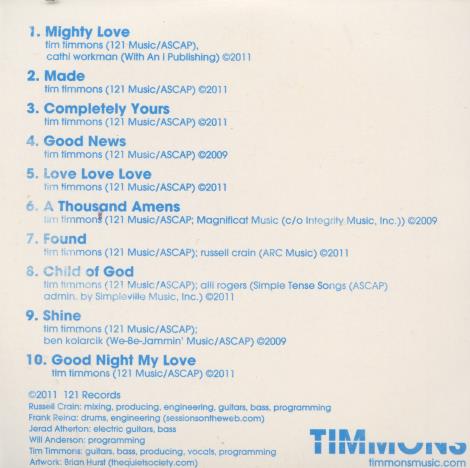 Tim Timmons: Sons And Daughters – NeverDieMedia