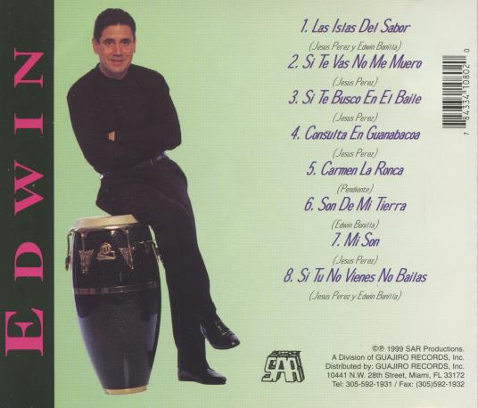 Edwin Bonilla: Edwin Y Su Son... – NeverDieMedia