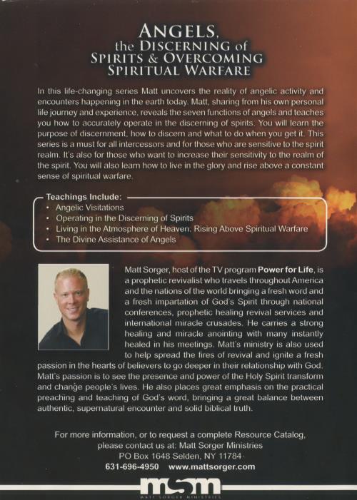 Angels, The Discerning Of Spirits & Overcoming Spiritual Warfare 4-Dis ...