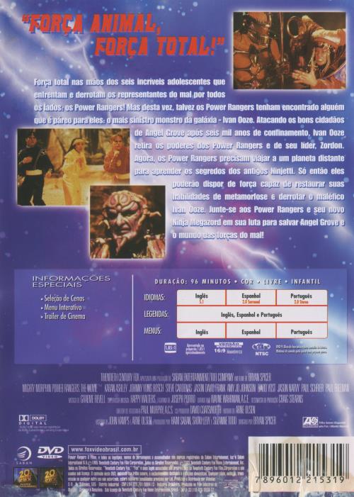 Power Rangers: O Filme Spanish – NeverDieMedia