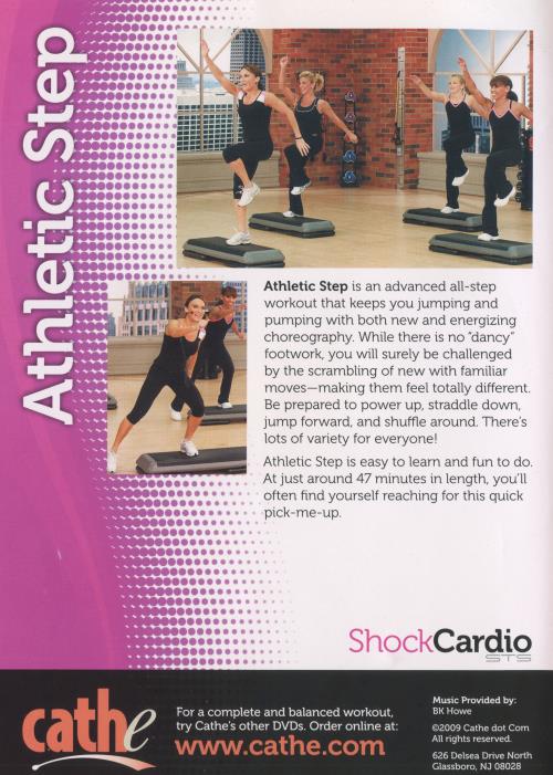 Cathe: Athletic Step – NeverDieMedia