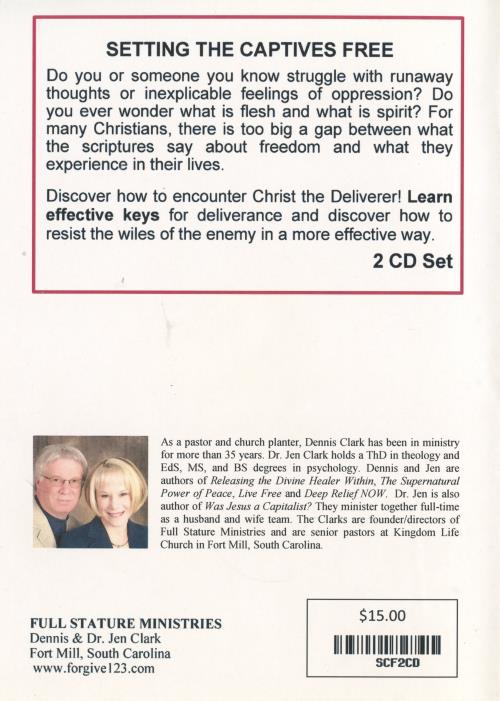 Setting The Captives Free: Self-Deliverance 2-Disc Set – NeverDieMedia