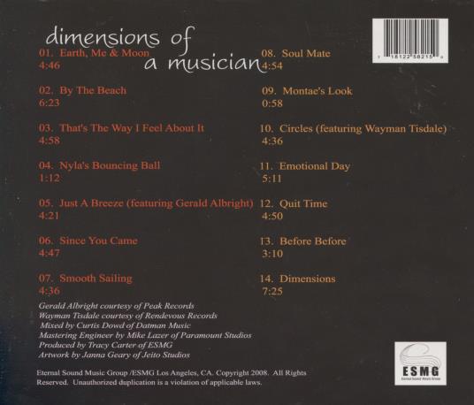 Tracy Carter: Dimensions Of A Musician – NeverDieMedia