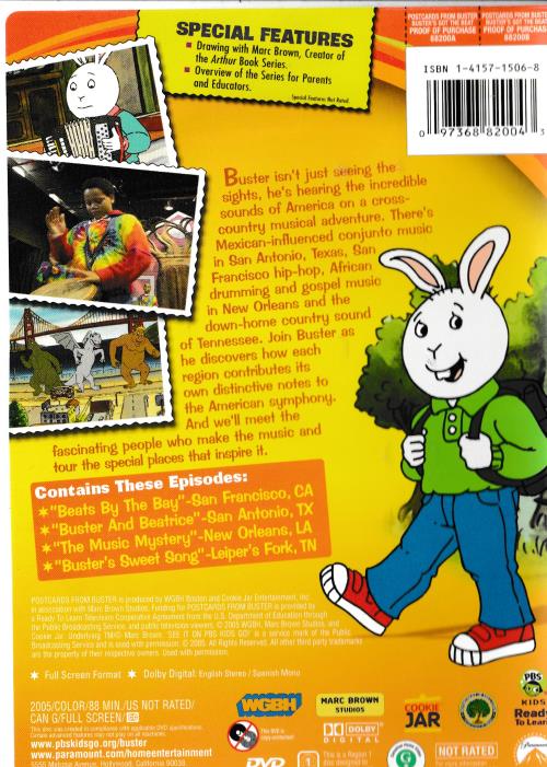 Postcards From Buster: Buster's Got The Beat – NeverDieMedia