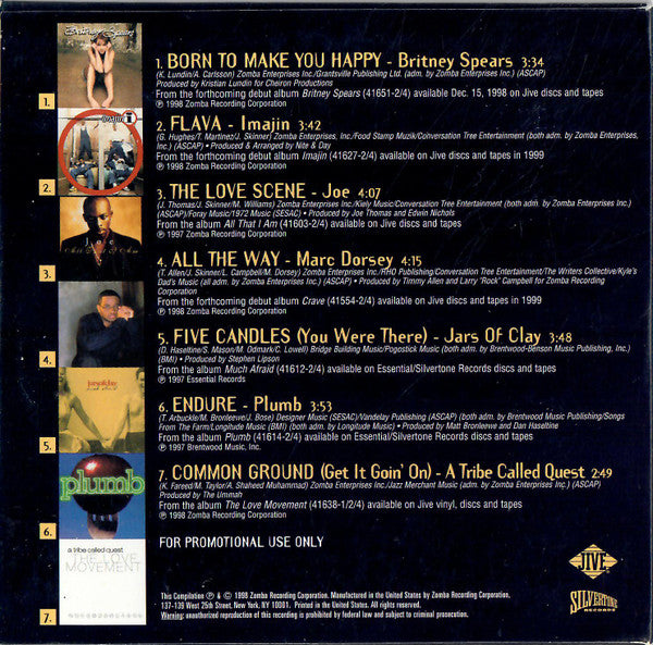 Hot Music CD! 7 Great Songs Promo – NeverDieMedia