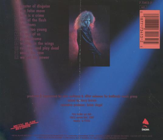 Lizzy Borden: Master Of Disguise (Enigma) – NeverDieMedia