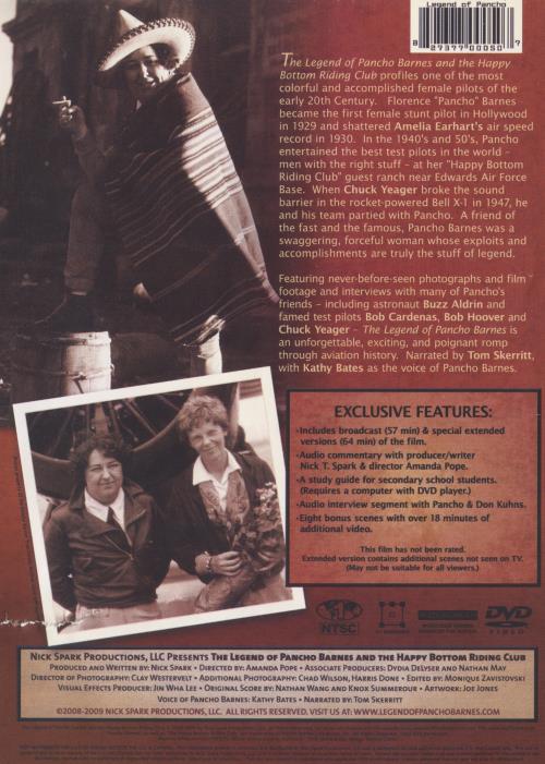 The Legend Of Pancho Barnes And The Happy Bottom Riding Club Signed ...