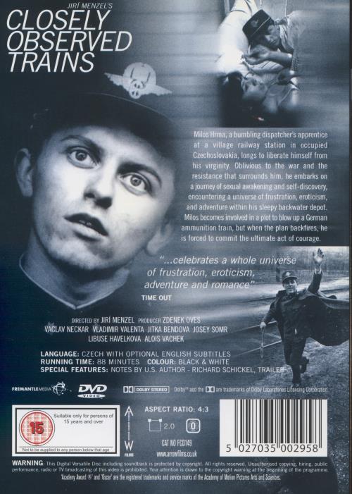 Closely Observed Trains PAL – NeverDieMedia