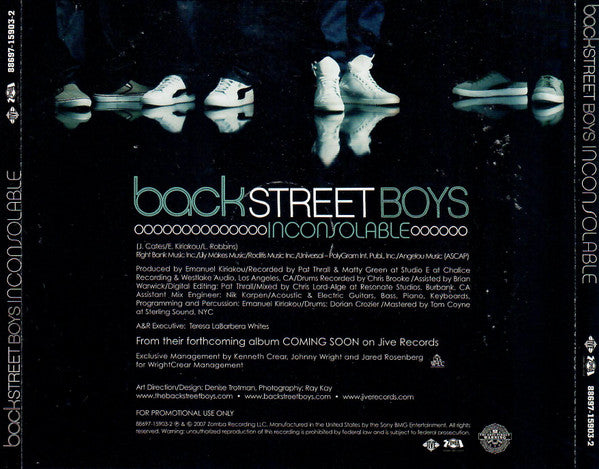 Backstreet Boys: Inconsolable Promo – NeverDieMedia