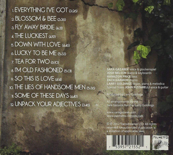 Sara Gazarek: Blossom & Bee Signed – NeverDieMedia