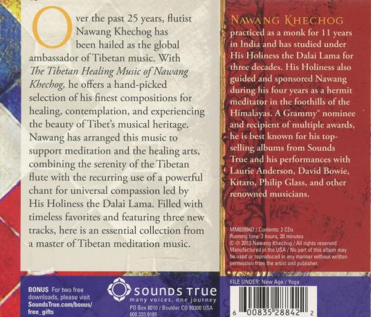 Nawang Khechog: The Best Of 25 Years: The Tibetan Healing Music Of Naw ...