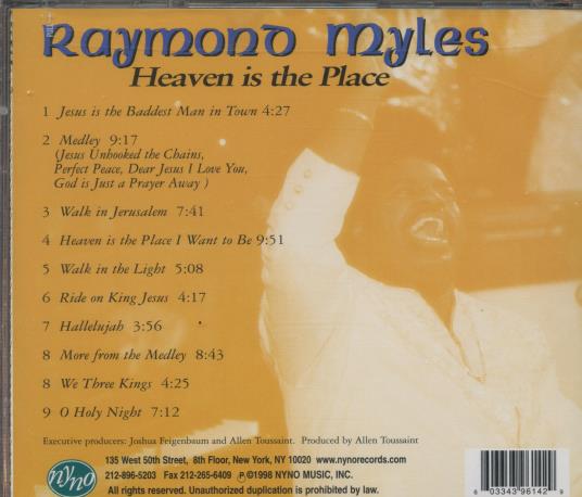 Raymond Myles With The Rams: Heaven Is The Place – NeverDieMedia