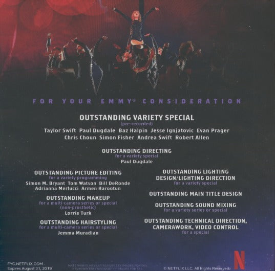 Taylor Swift: Reputation: Stadium Tour FYC – NeverDieMedia