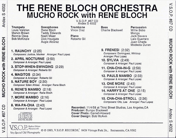 Rene Bloch And Orchestra: Mucho Rock – NeverDieMedia