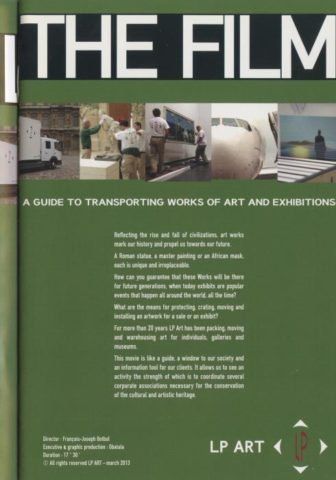 The Film: A Guide To Transporting Works Of Art And Exhibitions ...