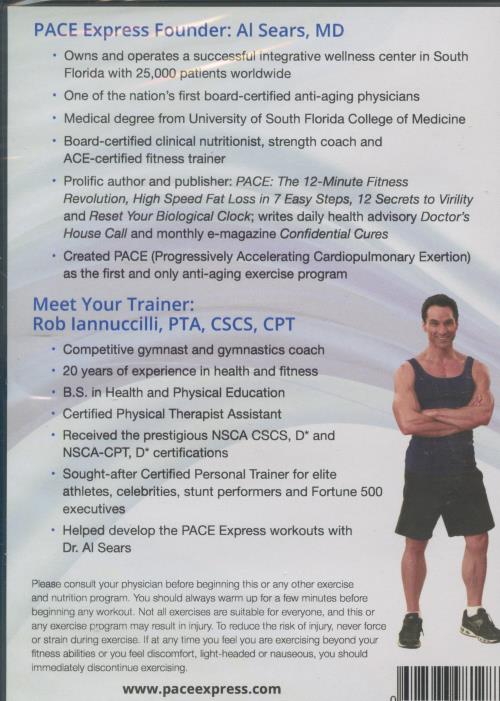 Pace Express By Al Sears, MD 2-Disc Set – NeverDieMedia