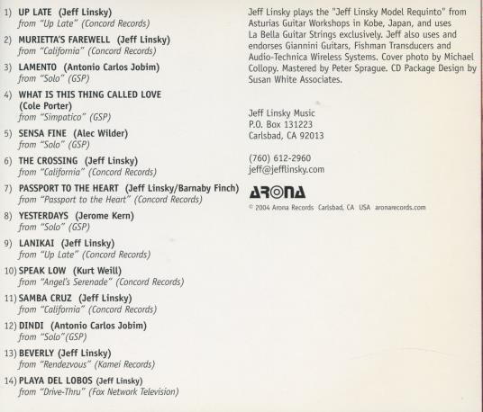 Jeff Linsky: Anthology – NeverDieMedia