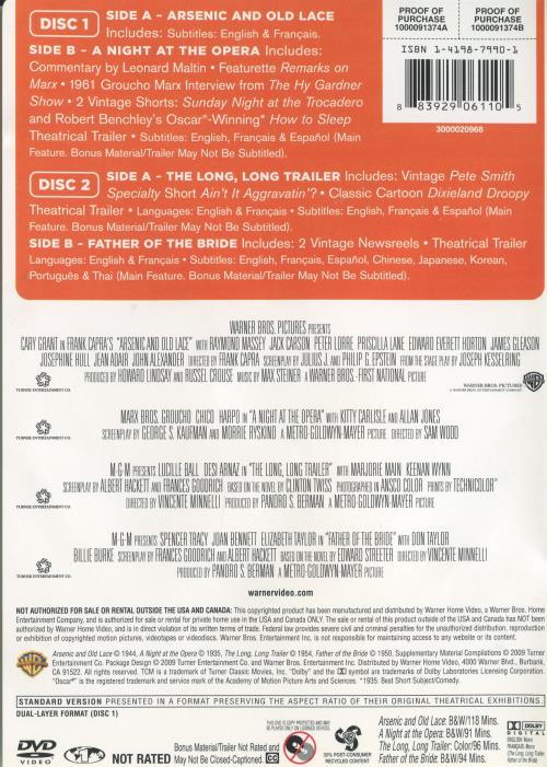 TCM Greatest Classic Films Collection: Comedy 2-Disc Set – NeverDieMedia