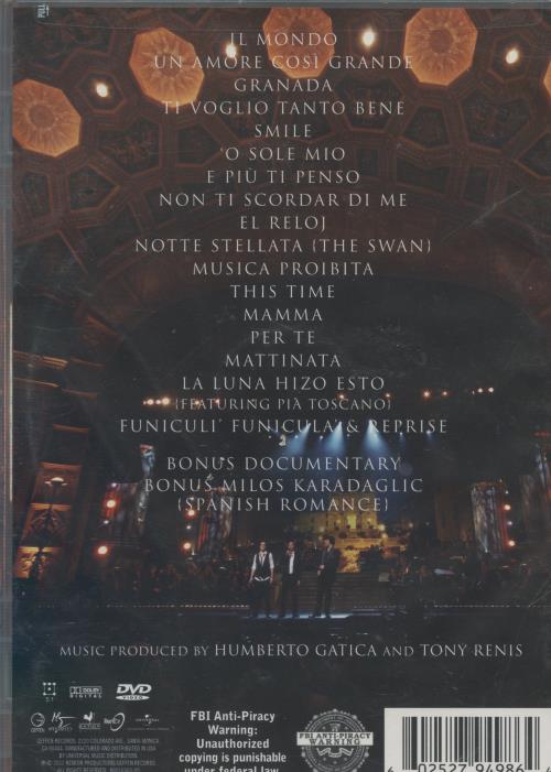 Il Volo: Takes Flight: Live From The Detroit Opera House – NeverDieMedia