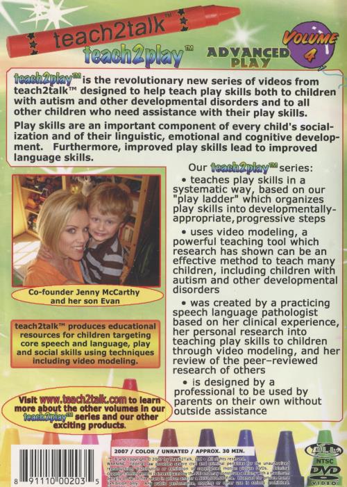 Teach2talk Teach2play: Advanced Play Volume 4 – NeverDieMedia