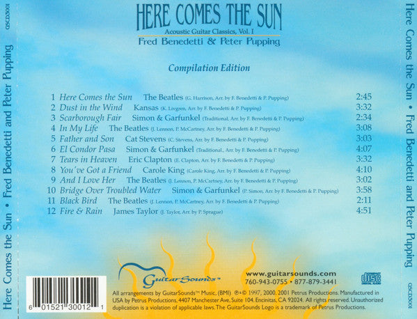 Fred Benedetti & Peter Pupping: Here Comes The Sun – NeverDieMedia