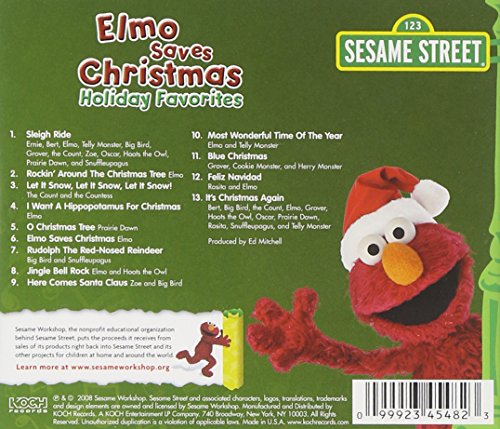 Sesame Street: Elmo Saves Christmas: Holiday Favorites – NeverDieMedia