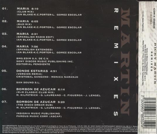 Ricky Martin: Remixes – NeverDieMedia